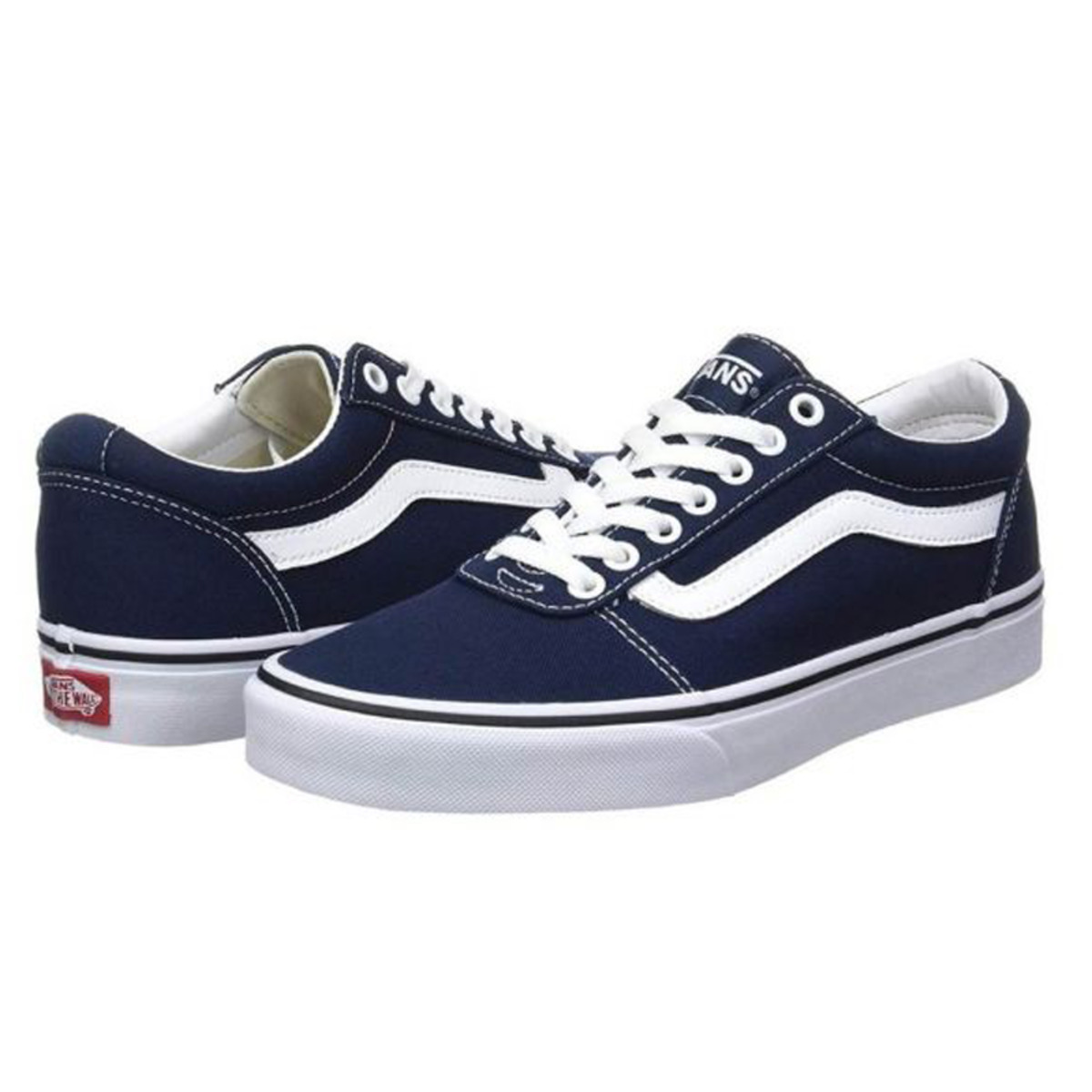 CALZADO VANS WARD AZUL/BLANCO MASC N 346 Cod:VN0A38DMJY3 - Vans - New ...