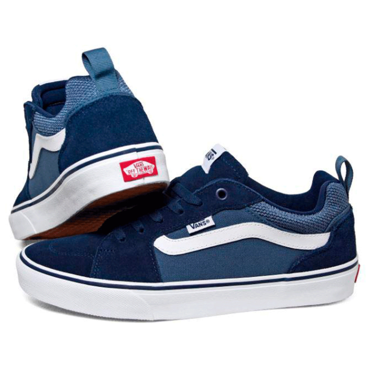 CALZADO VANS FILMORE AZUL/BLANCO MASC N 479 Cod:vn0a3mtjt2l - Vans ...