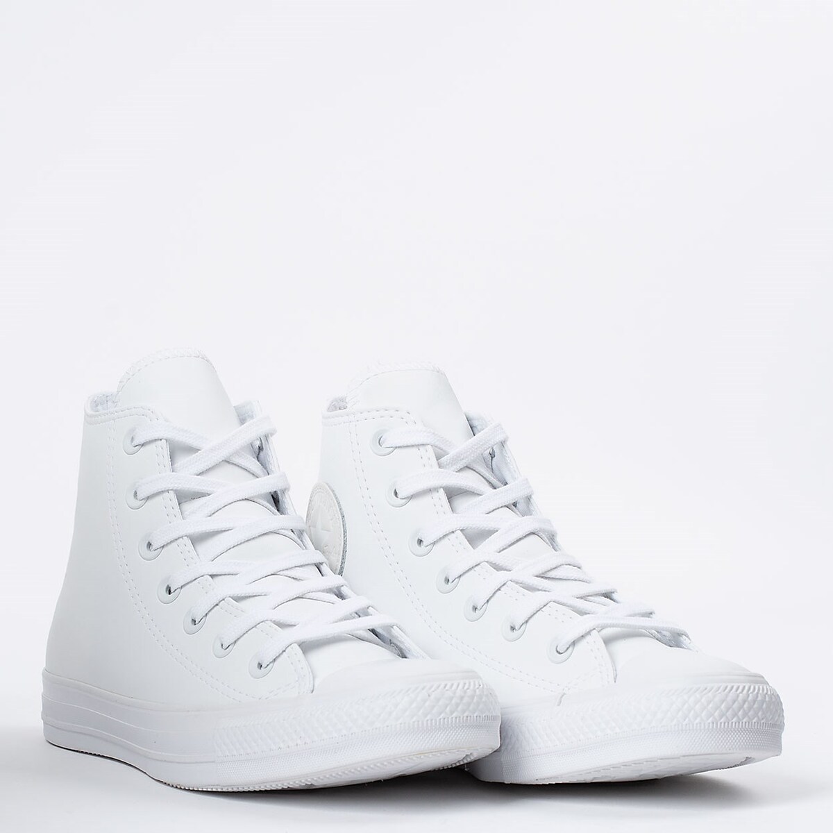 CALZADO CONVERSE MONOCHROME HI CUERO BLANCO CT08250001 - Converse - New ...
