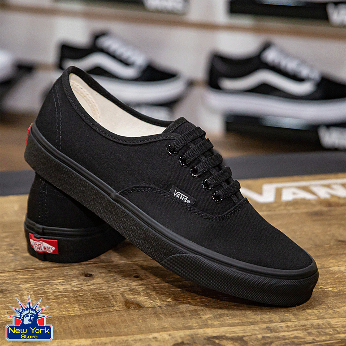 CALZADO VANS AUTHENTIC NEGRO UNISEX N 395 Cod:VN000EE3BKA - Vans - New ...