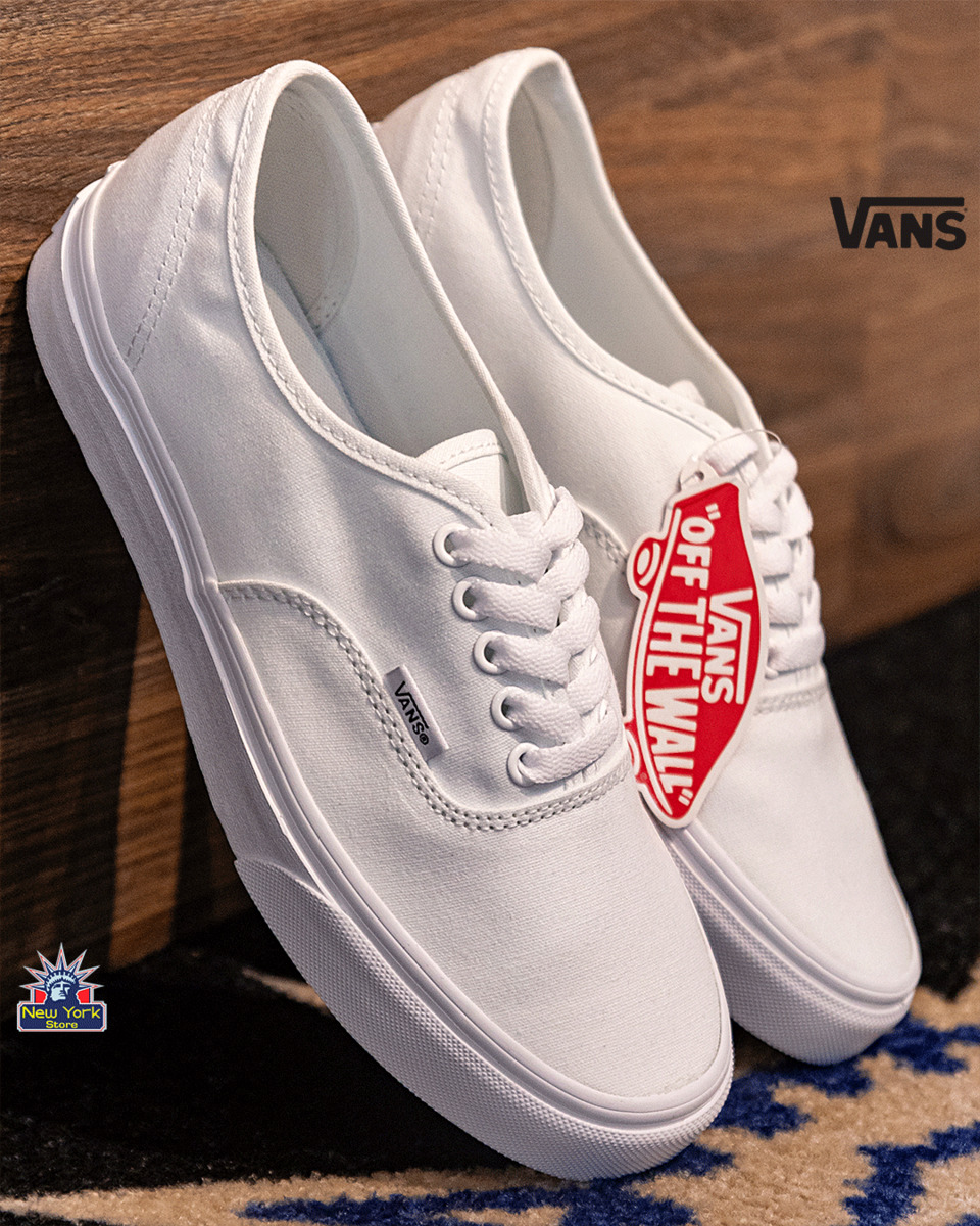 CALZADO VANS AUTHENTIC TRUE WHITE BLANCO CANVAS VN000EE3W00 - Vans - New York Store en Paraguay ...