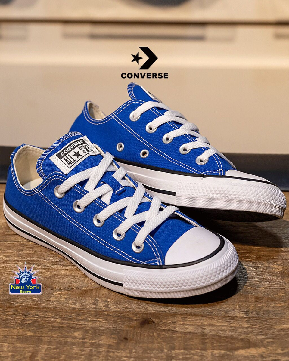 CALZADO CONVERSE TELA CLASICO AZUL CT00100008 - Converse - New York ...