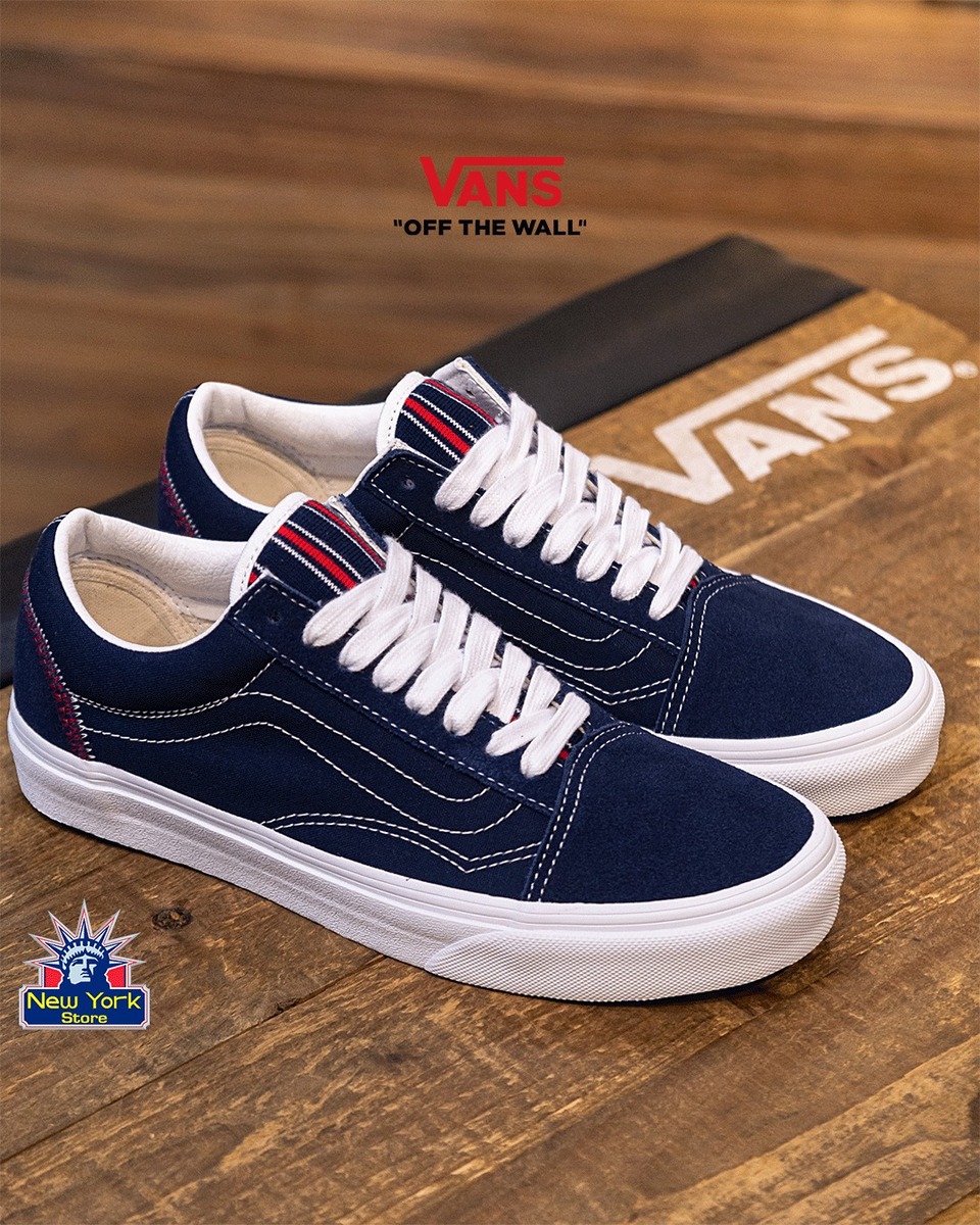 CALZADO VANS FIELD DAZE OLD SKOOL Azul/Rojo/Blanco VN0A5KRSN3L - Vans ...