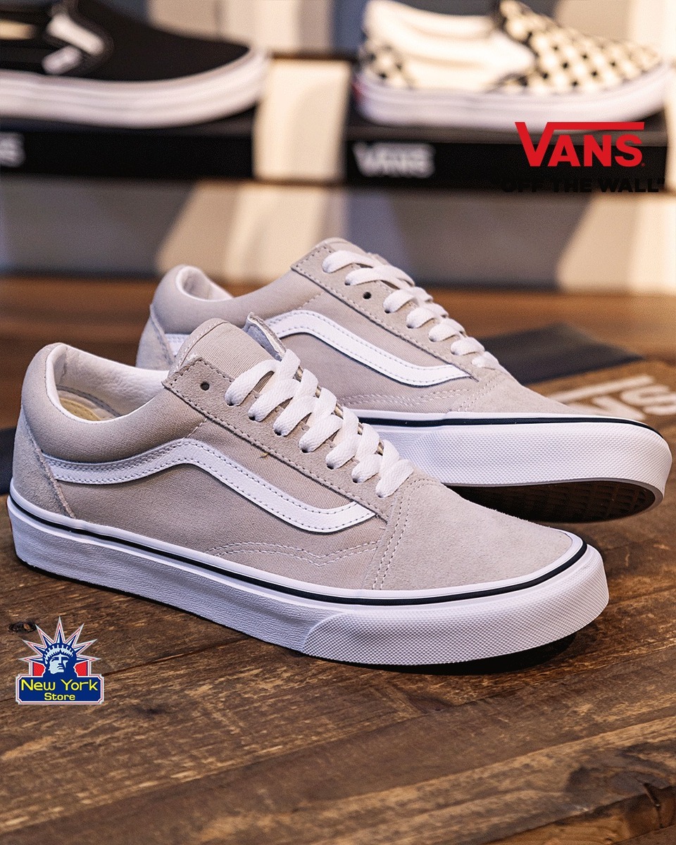 CALZADO VANS OLD SKOOL BEIGE MASC VN0005UFBLL - Vans - New York Store ...