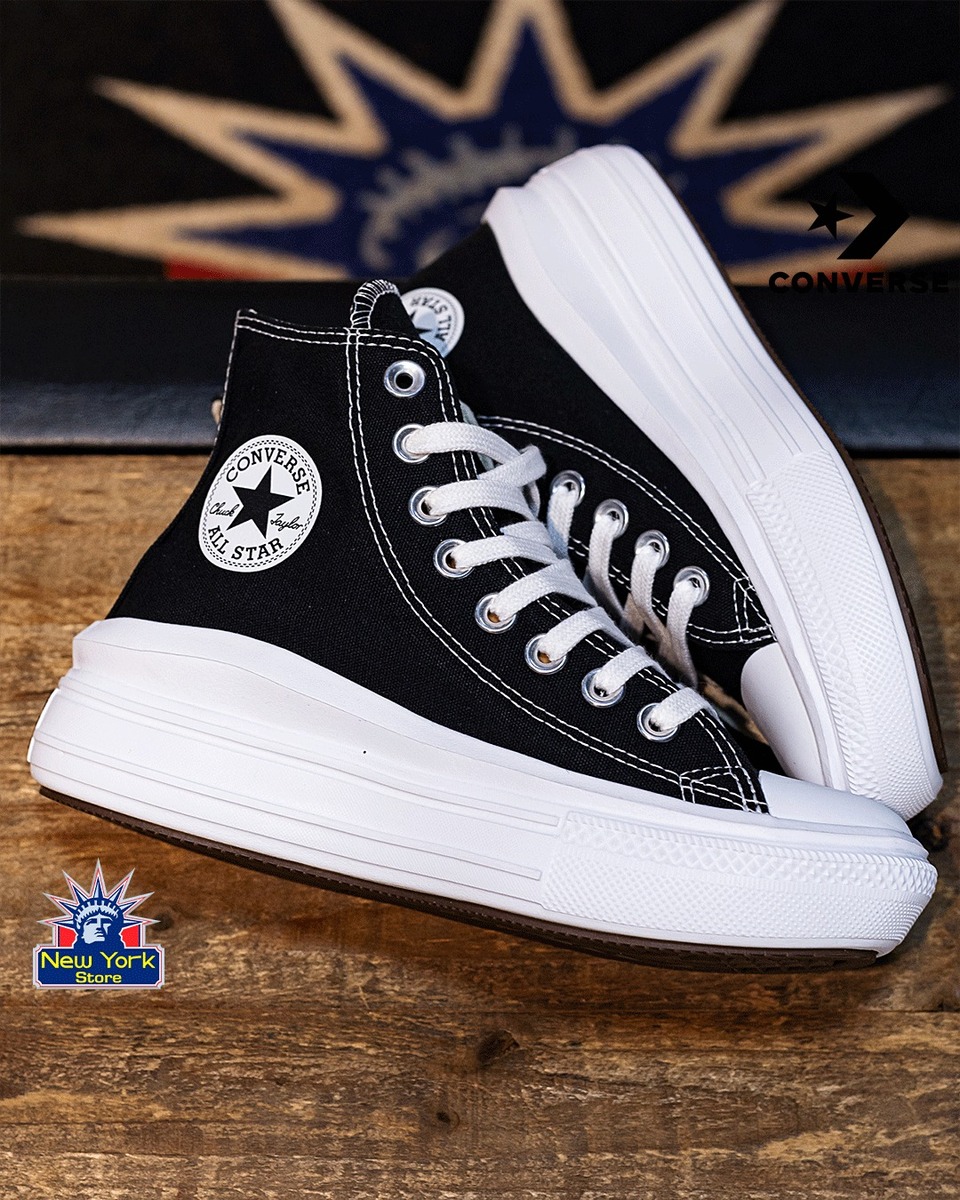 CALZADO CONVERSE ALL STAR MOVE HI BLACK 571758C - Converse - New York ...