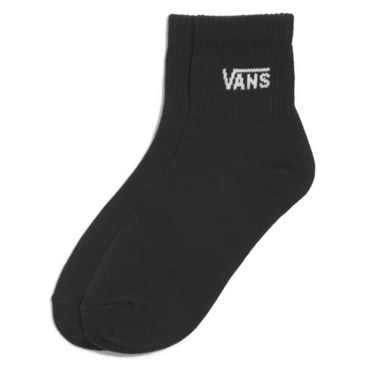 MEDIA VANS HALF CREW WMN 6.5-10 1PK UN PAR NEGRO vn0a4ppgblk - Vans ...