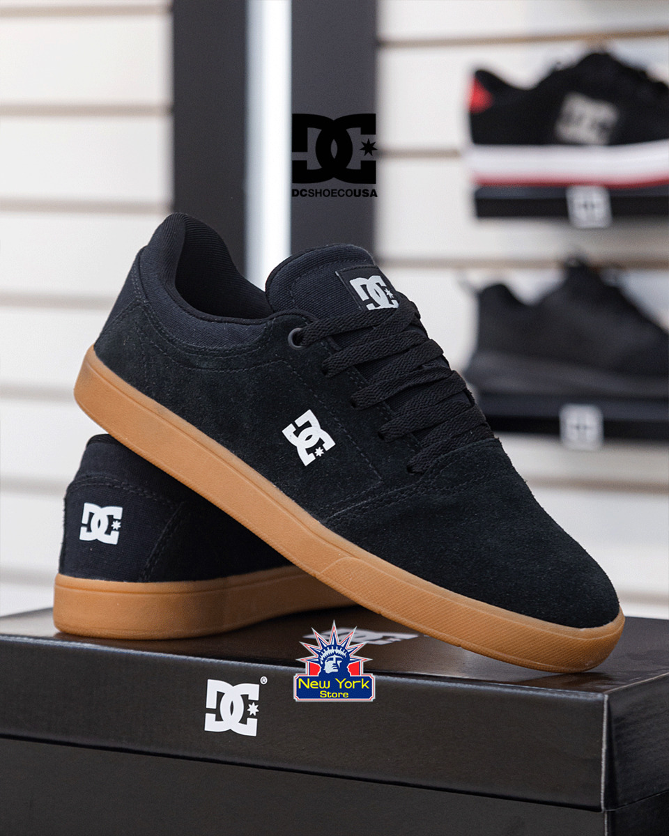 CALZADO DC SHOES CRISIS NEGRO/MARRON GAMUZA Cod:ADYS100029BW6 - DC ...