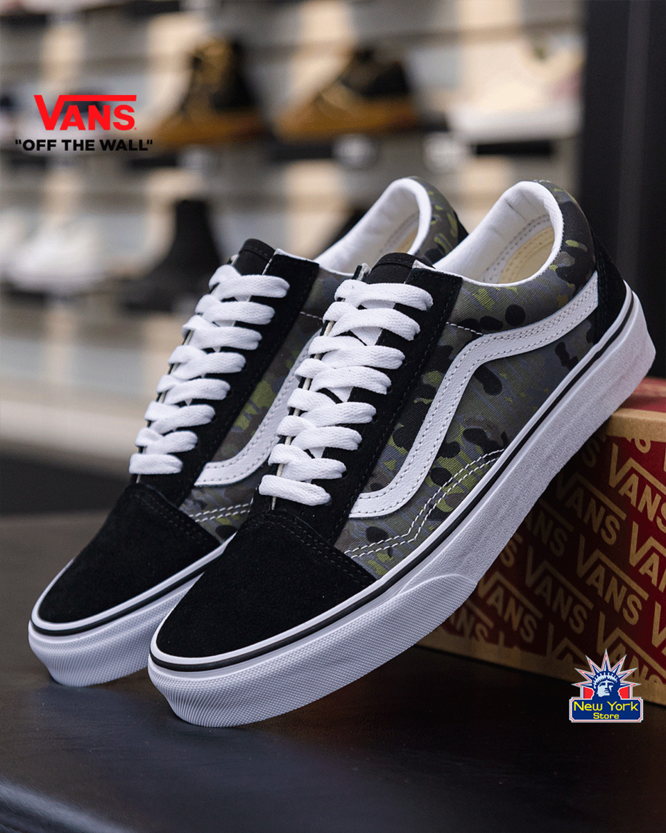 CALZADO VANS OLD SKOOL CAMO VN0007NTBGK - Vans - New York Store en ...