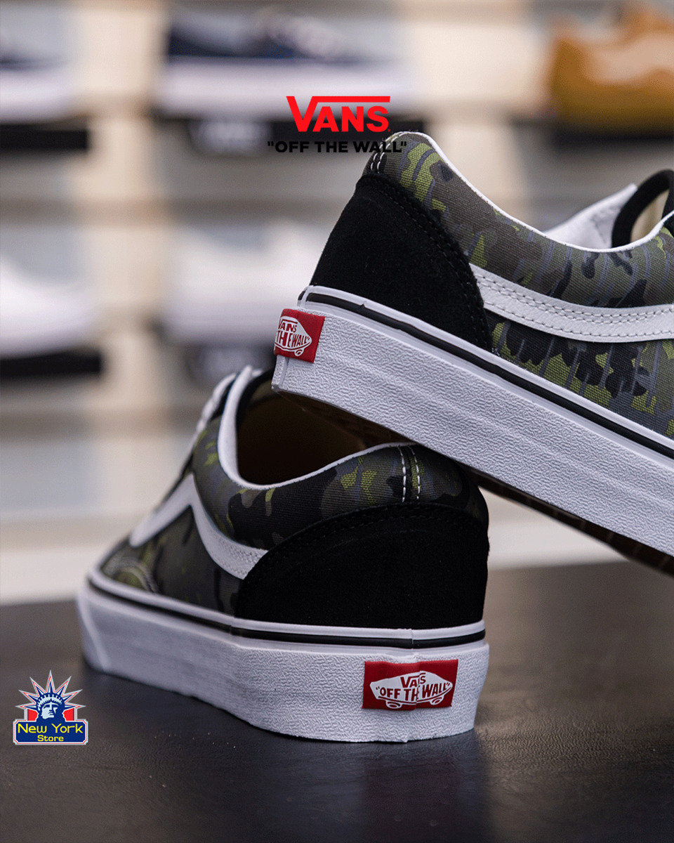 CALZADO VANS OLD SKOOL CAMO VN0007NTBGK - Vans - New York Store en ...