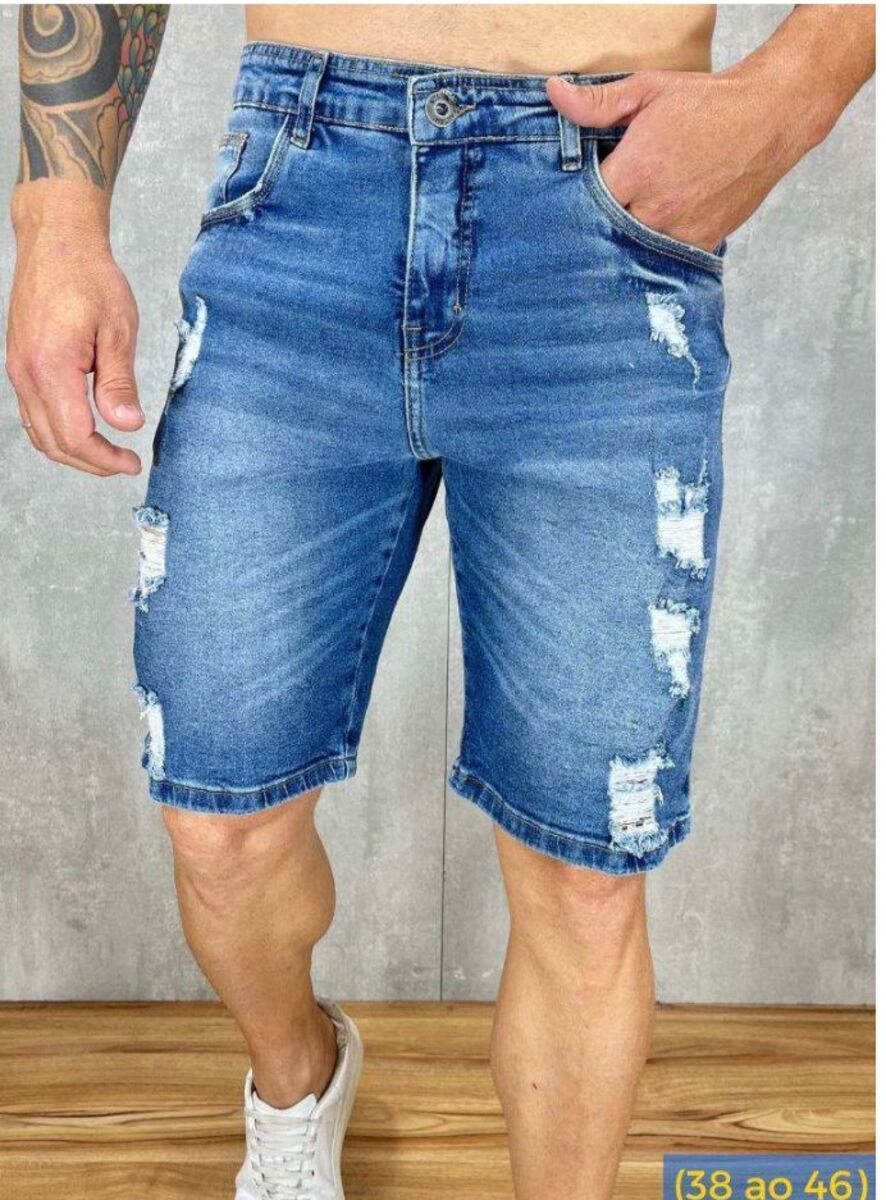 BERMUDA AUSTIN CLUB JEANS SLIM FIT 128202 - Austin Club - New York Store en Paraguay - Tienda ...