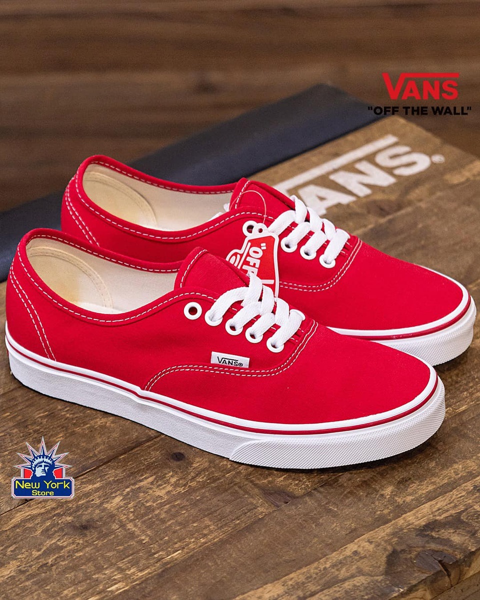 CALZADO VANS AUTHENTIC CLASSIC ROJO VN000EE3RED - Vans - New York Store ...