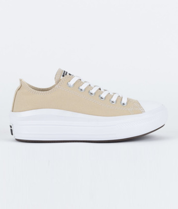 CALZADO CONVERSE ALL STAR MOVE BEIGE ORO ct17820014 - Converse - New ...