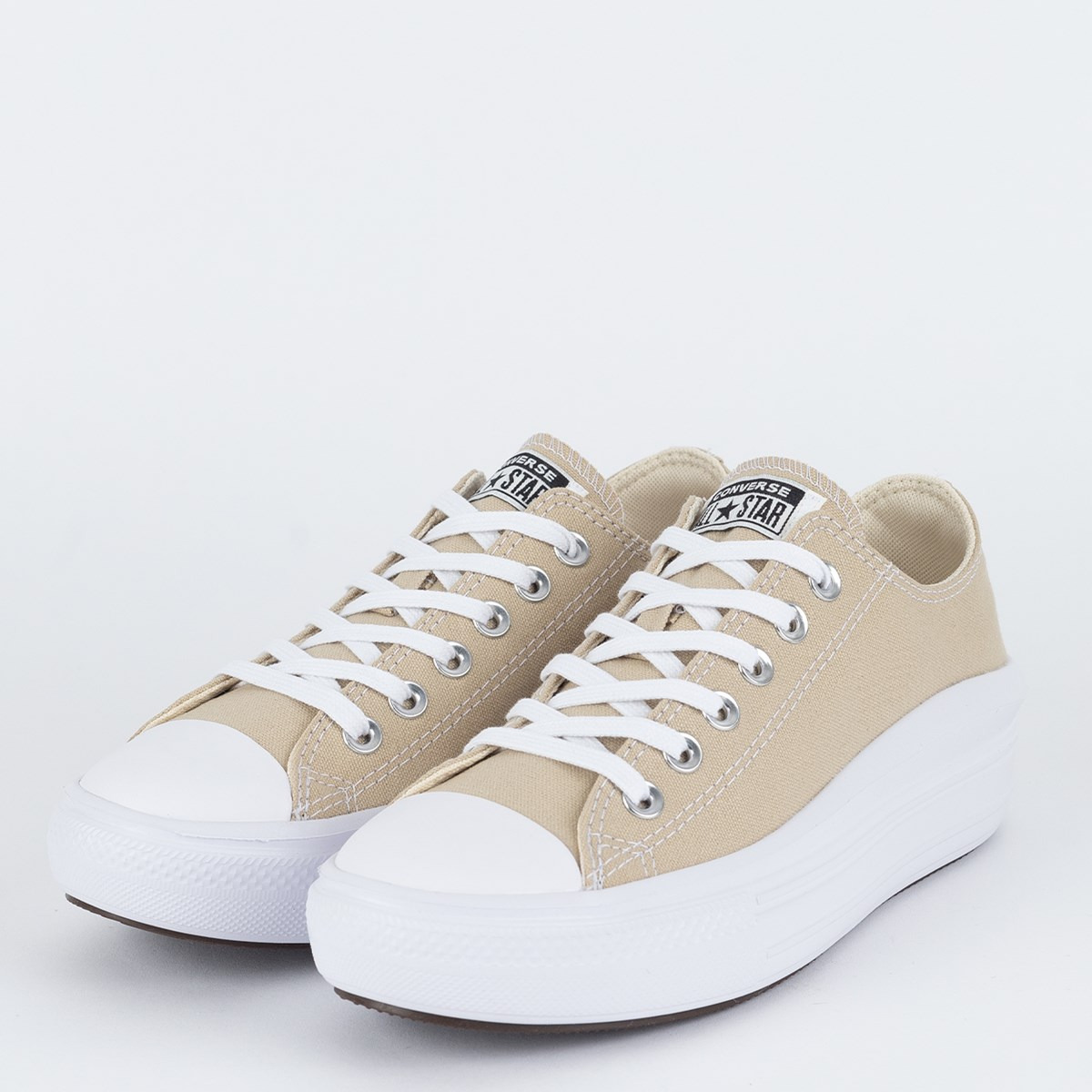 CALZADO CONVERSE ALL STAR MOVE BEIGE ORO ct17820014 - Converse - New ...