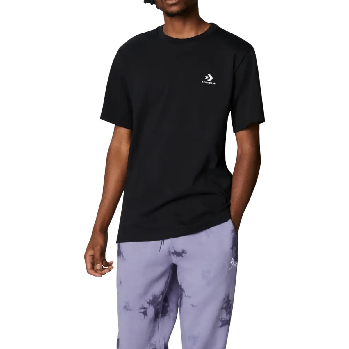 REMERA CONVERSE ALL STAR GO TO EMBROIDERED NEGRO - Converse - New York ...