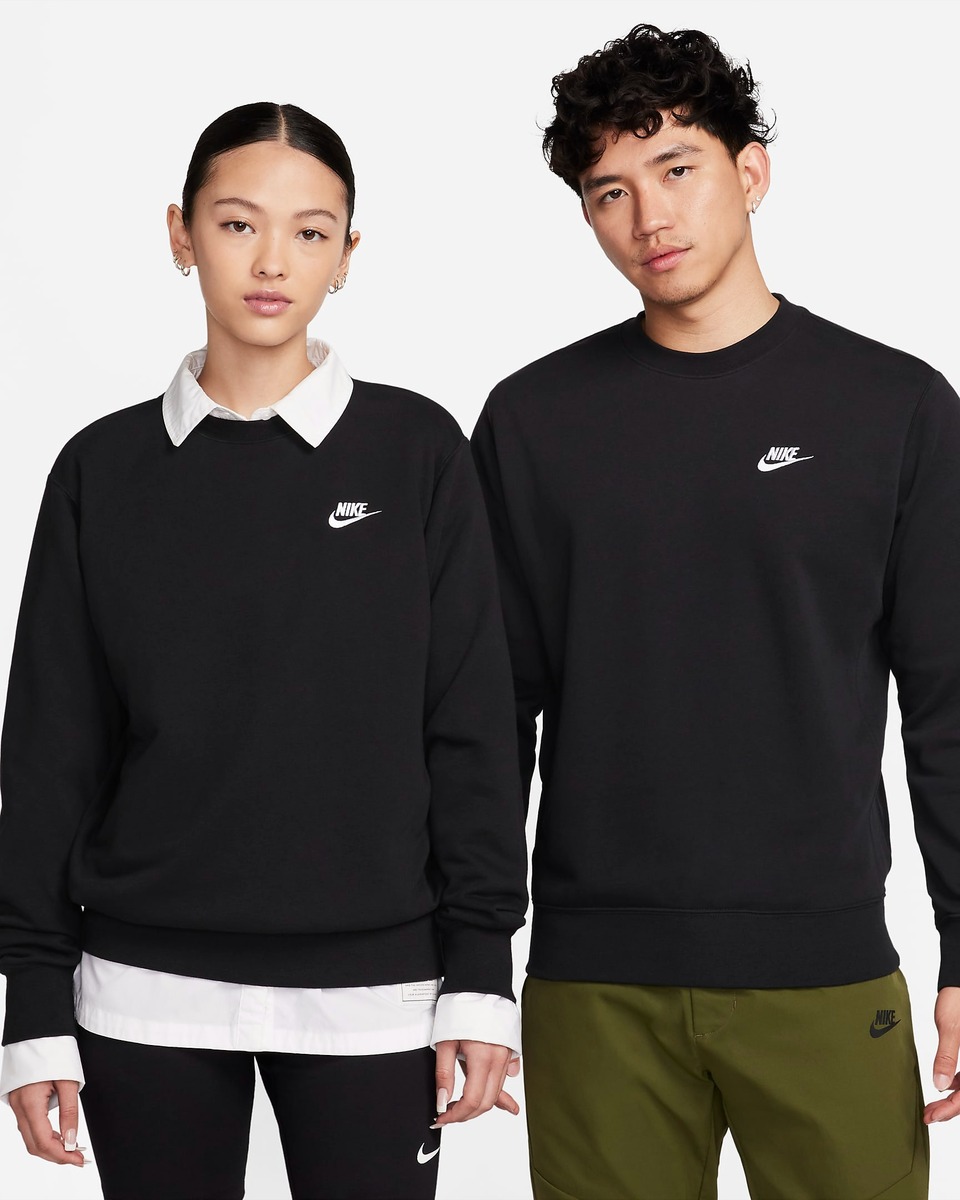 MOLETON NIKE SPORTSWEAR CLUB CREW FRENCHTERRY - Nike - New York Store ...