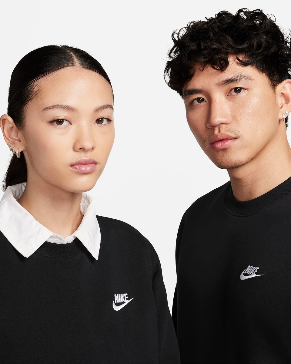 MOLETON NIKE SPORTSWEAR CLUB CREW FRENCHTERRY - Nike - New York Store ...