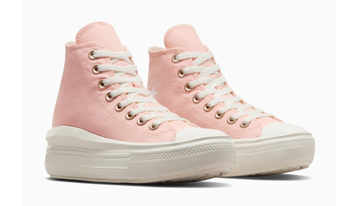 CALZADO CONVERSE MOVE HI SOFT PEACH WHITE EGRET - Converse - New York ...