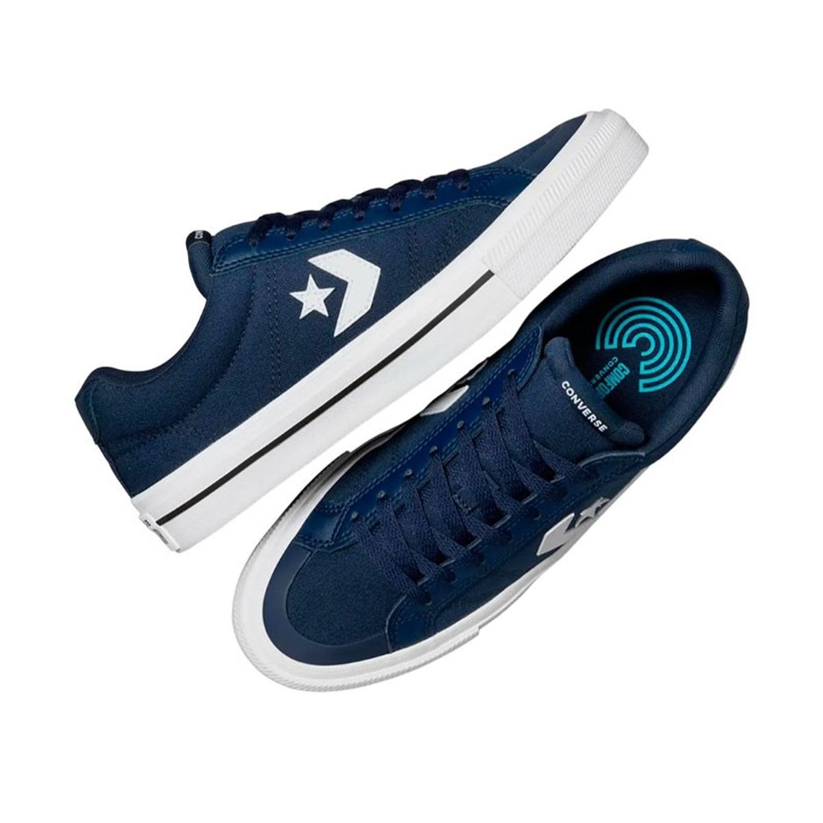 CALZADO CONVERSE SPORT CASUAL TELA AZUL NAVY/WHITE - Converse - New ...
