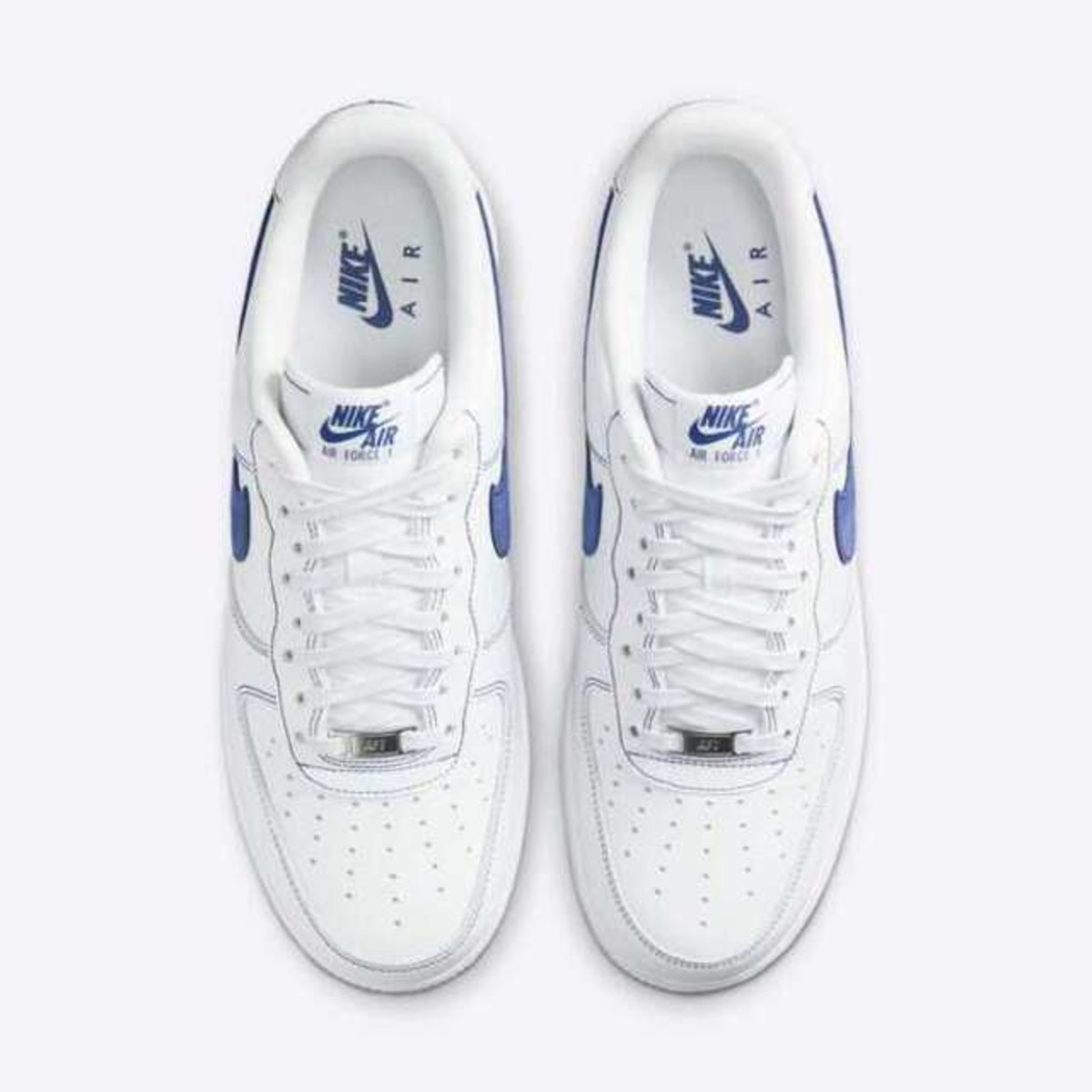 CALZADO NIKE AIR FORCE 1 07 LV8 LOGO AZUL - Nike - New York Store en ...