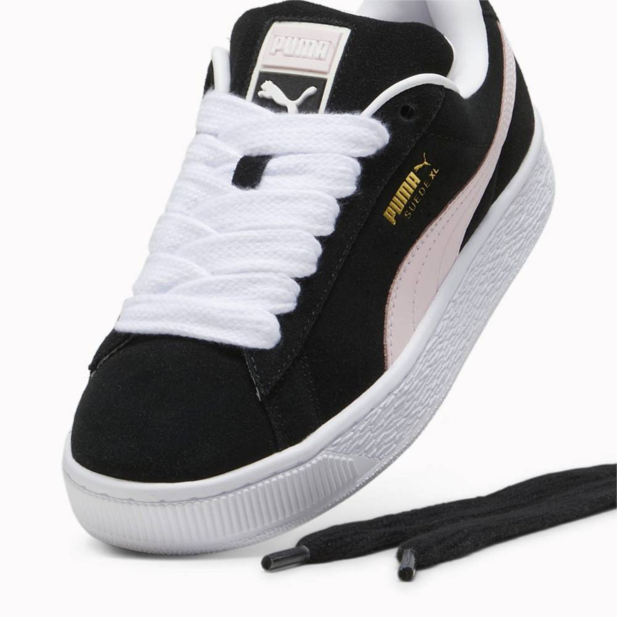 CALZADO PUMA SUEDE XL FEM NEGRO ROSA - PUMA - New York Store en ...